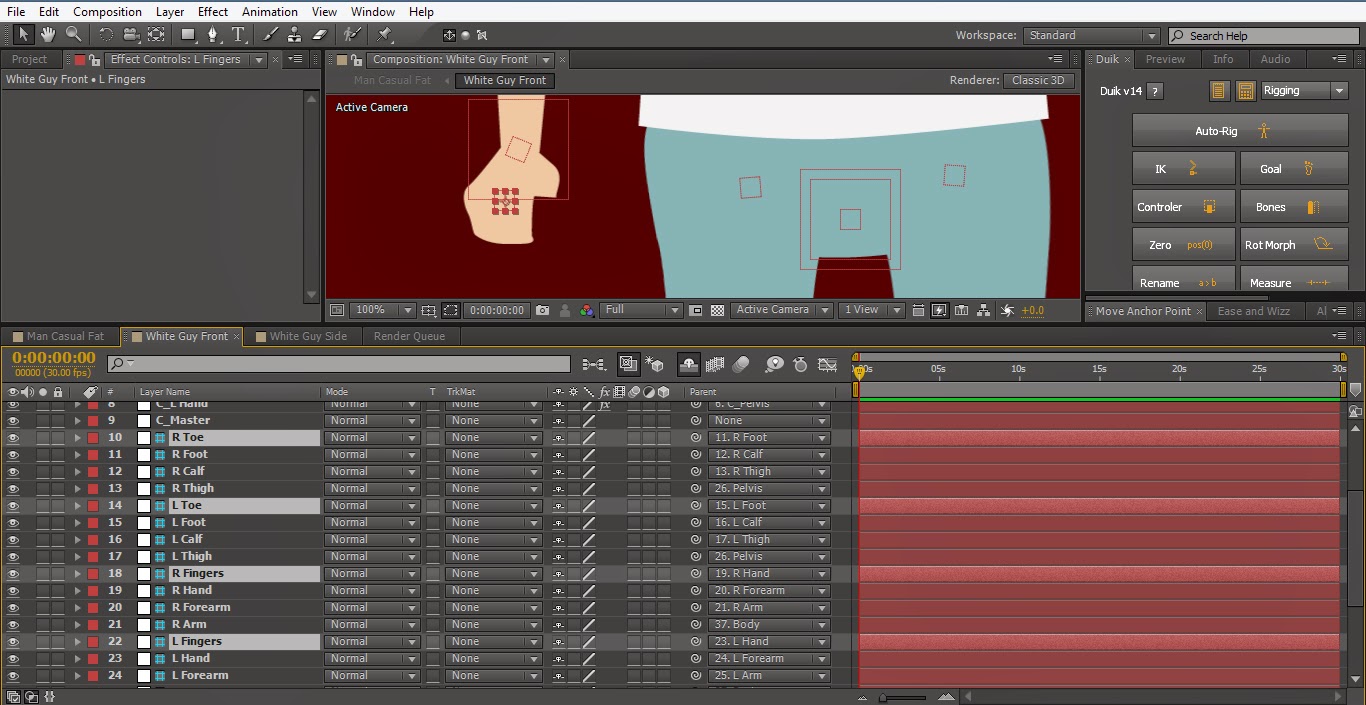 Introduction to Rigging with DUIK Tools | DFX-ology