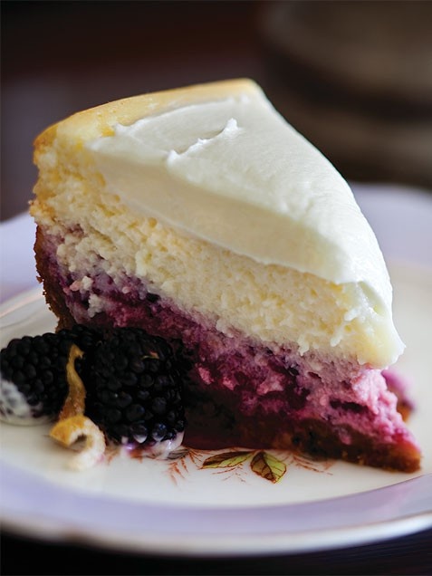 Lemon-Blackberry Cheesecake - Cook'n is Fun - Food Recipes, Dessert ...