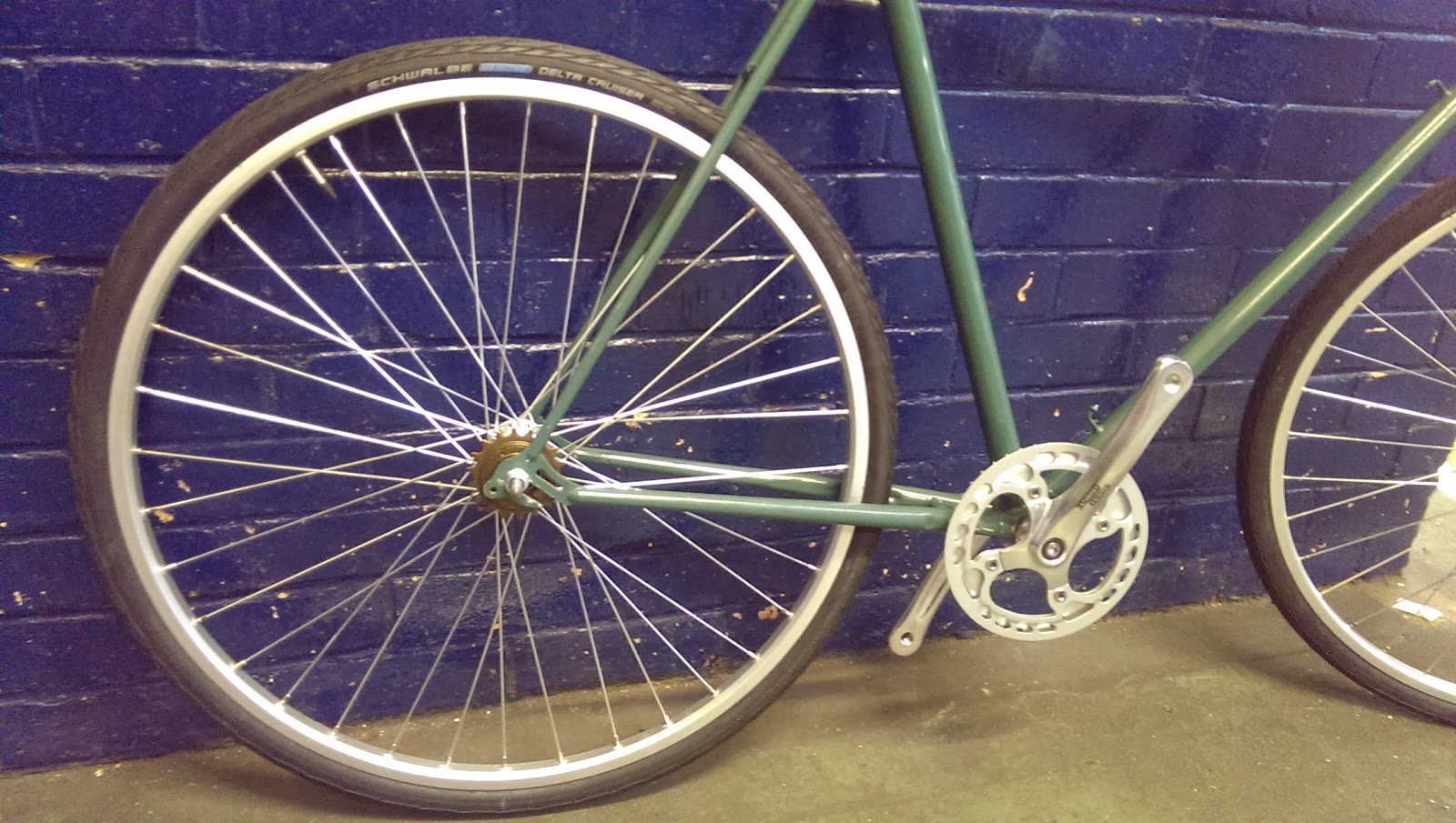 PAUL'S SINGLE SPEED BIKE BUILD.