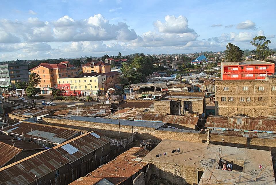Kawangware: Kawangware 46 bora bora hotel seen from above
