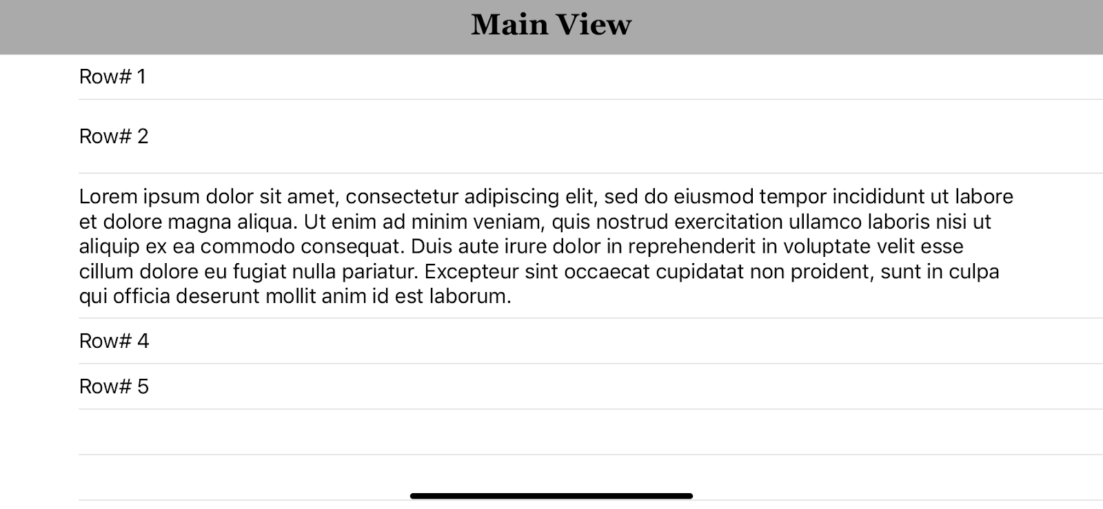 Programmers Sample Guide Ios Swift Adjust Table View Cells Height To Fit Contents