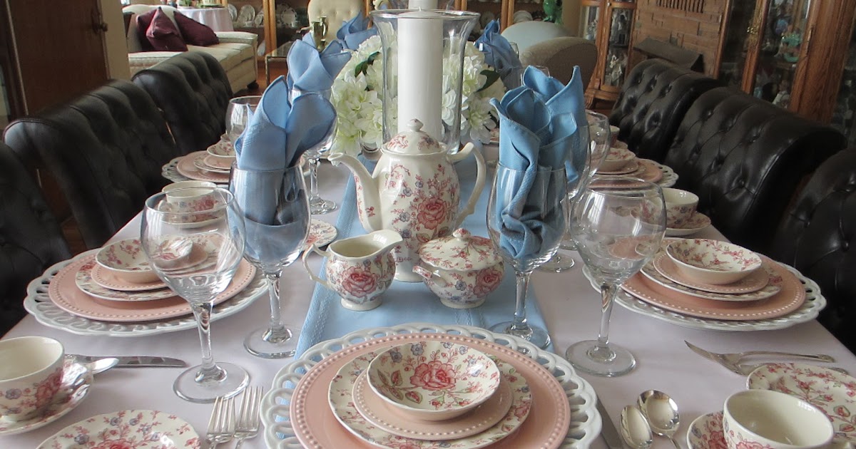 The Welcomed Guest: Springtime Ladies Luncheon Table
