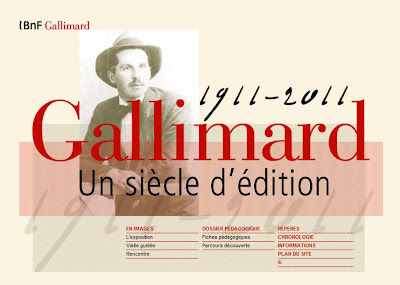 Chez les libraires associés: GALLIMARD, 100 ANS D'EDITION