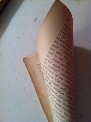 InkyPinkies: Vintage Book Monogram Wreath {Alphabet Inspired}