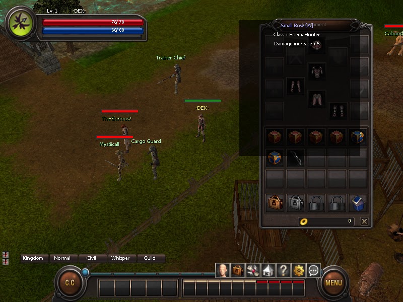 Supreme Destiny/With Your Destiny Online Blog : Newbie Level 1 Training ...