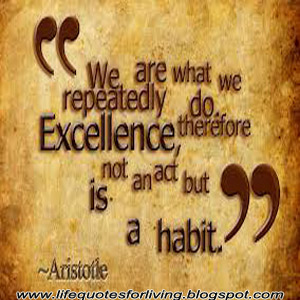 Life Quote: Excellence