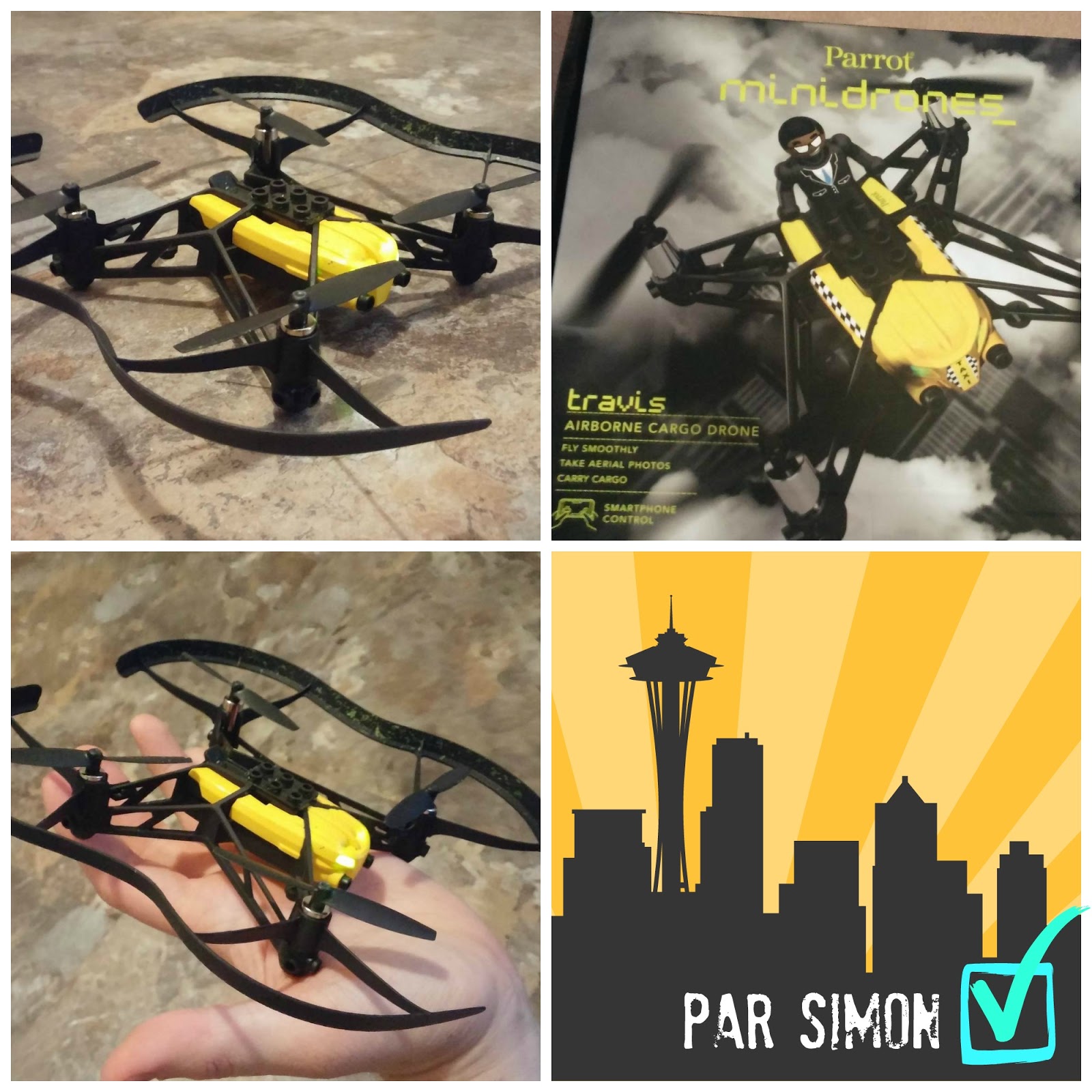 Simon s'est amusé avec un MiniDrone de Parrot - Etre Radieuse par ...