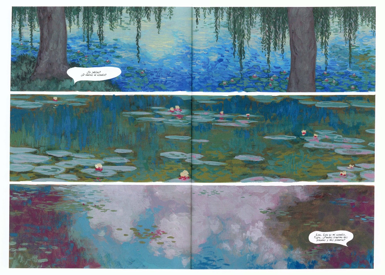 Galicia Comic: Monet. Nomada de la luz