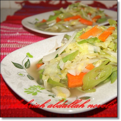 The Writer's CooKING!: SAYUR GORENG RAMPAI (VERSI 1)