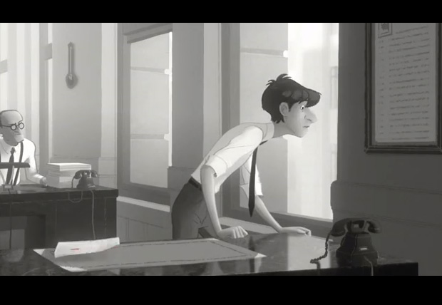 Corto animado 'Paperman' de Disney | CINEMORELIA CINE