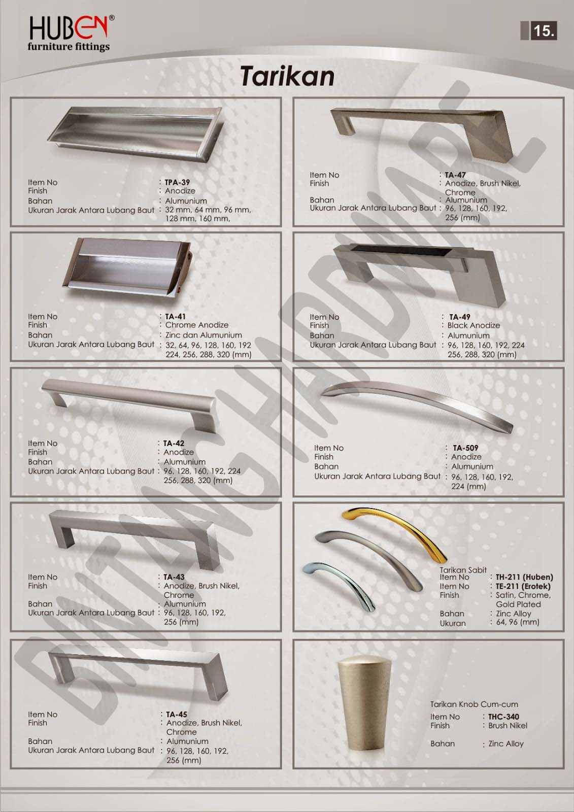 Handel Almari Dan Laci ~ Bintang Hardware Jual Hardware Furniture ...