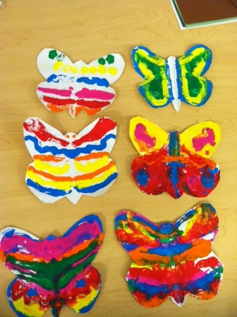Mrs. Wheeler's First Grade Tidbits: Symmetry Butterflies