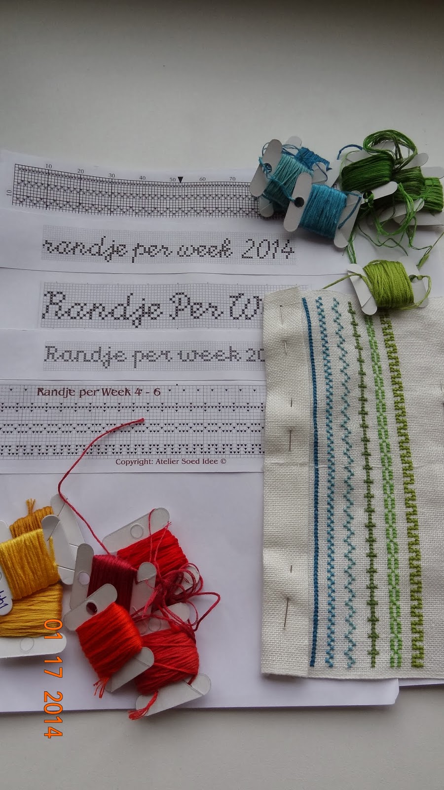 ireneinhetatelier : Randje(s) per week