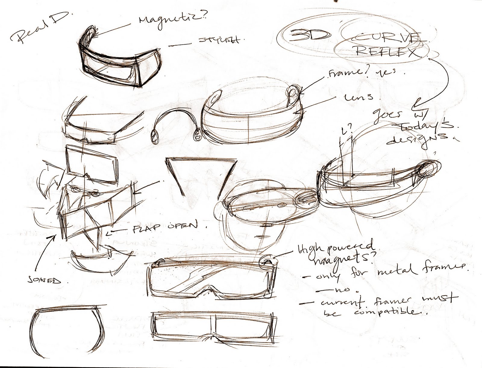 DAI 505: Research & Development: Initial Concept Sketches