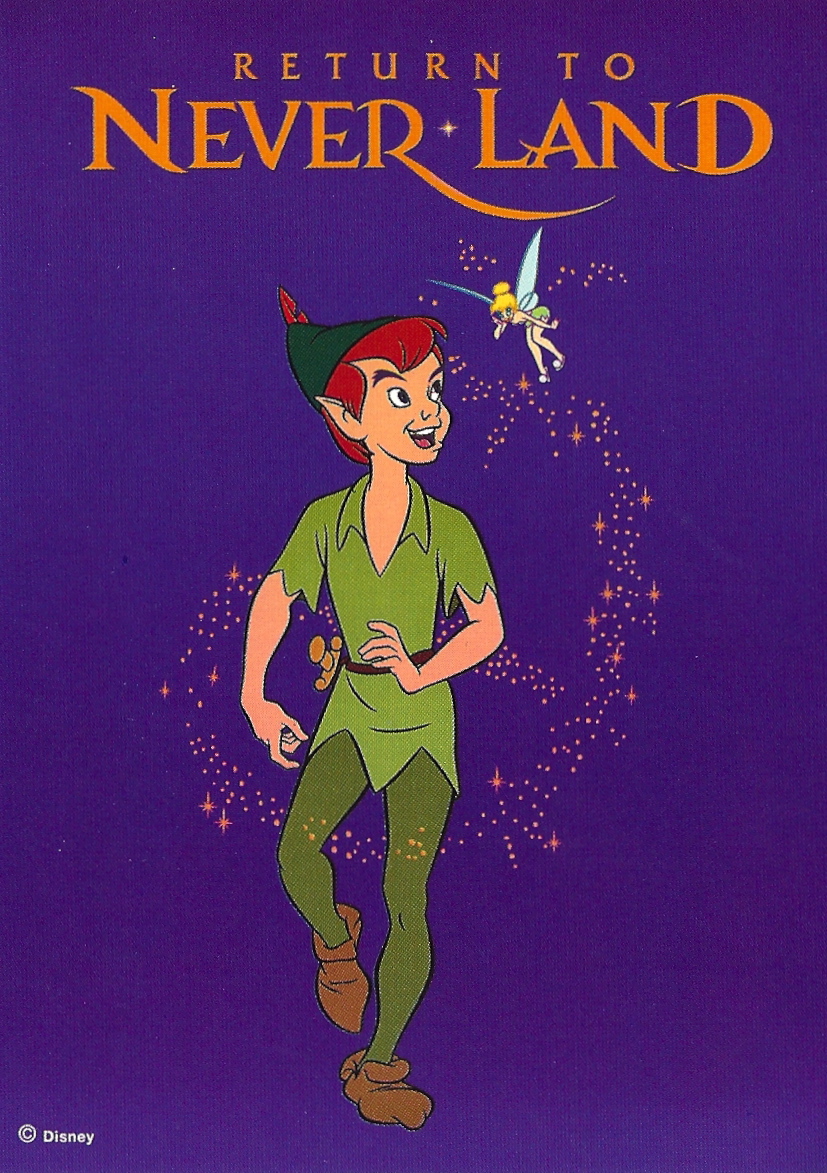My Favorite Disney Postcards: Peter Pan - Return to Never Land