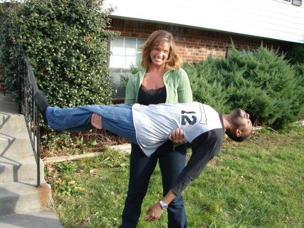 Straight Cradle Carry ~ Women Lifting Men