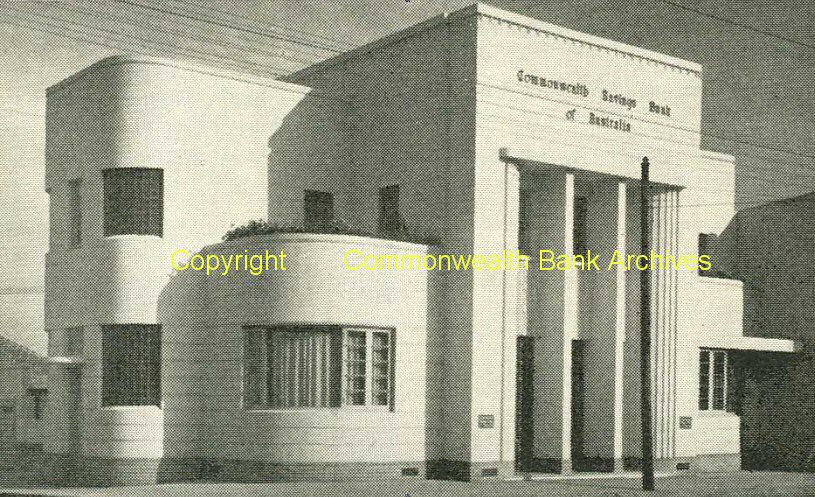 Sydney Art Deco Heritage: Commonwealth Bank Tempe