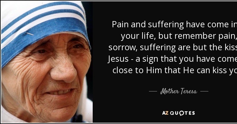 Reflections and Ruminations: Can my pain, suffering, anxiety and ...