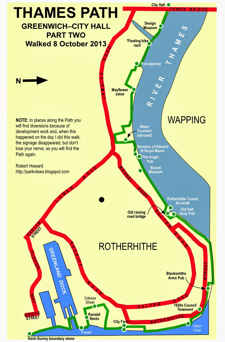 parkviews blog: A day beside the Thames (see Added Pages section)