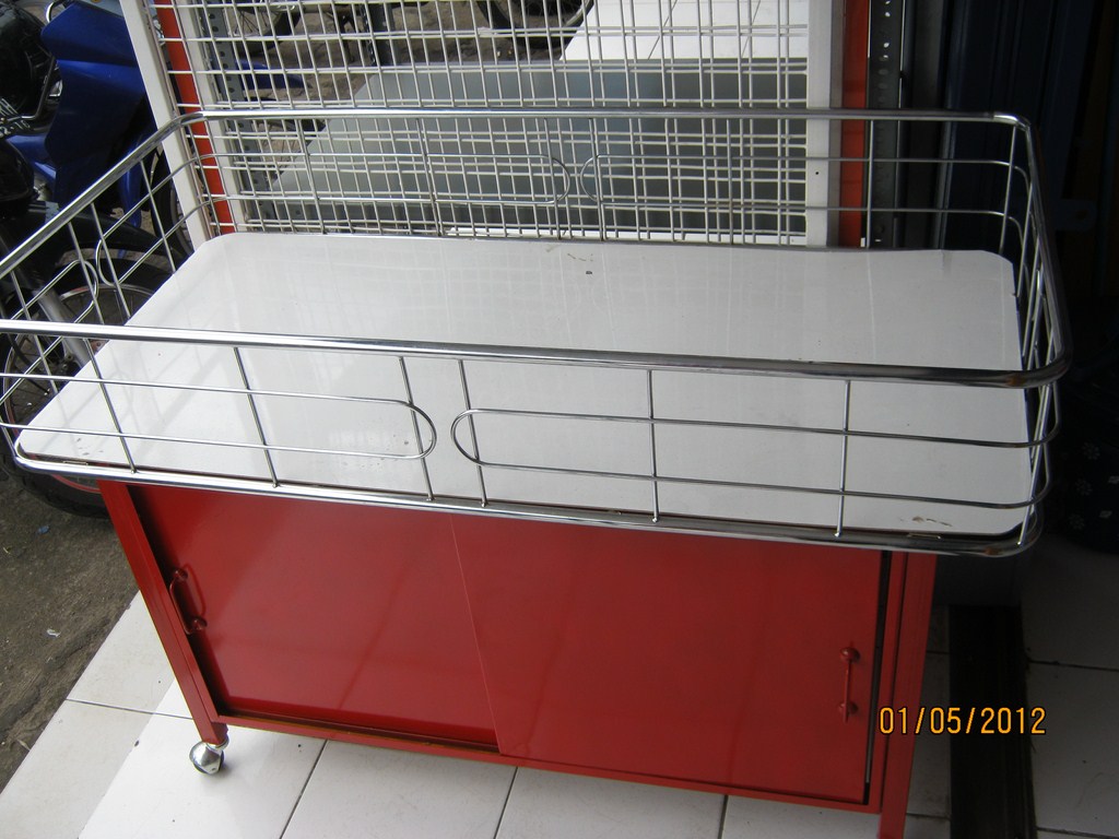 Rak Wagon Alfamart, Rak Display Box Obral Toko Minimarket | RAK GONDOLA ...