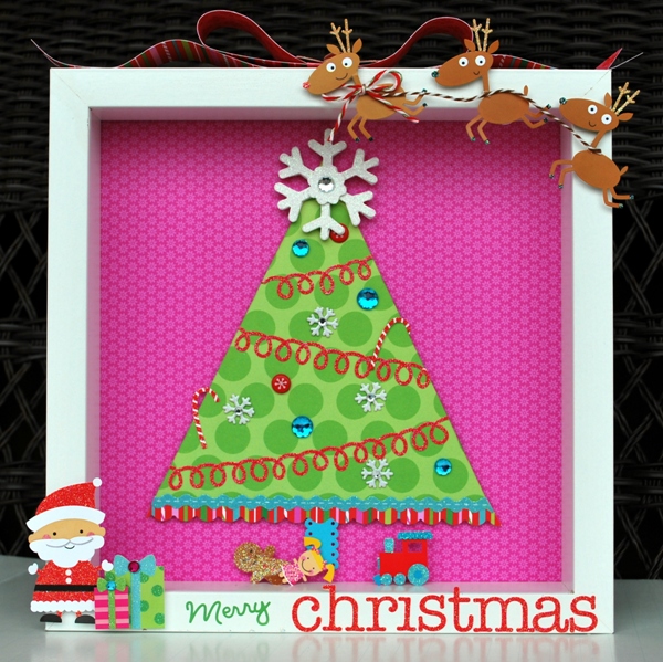 12 Ideas for Christmas Shadow Boxes