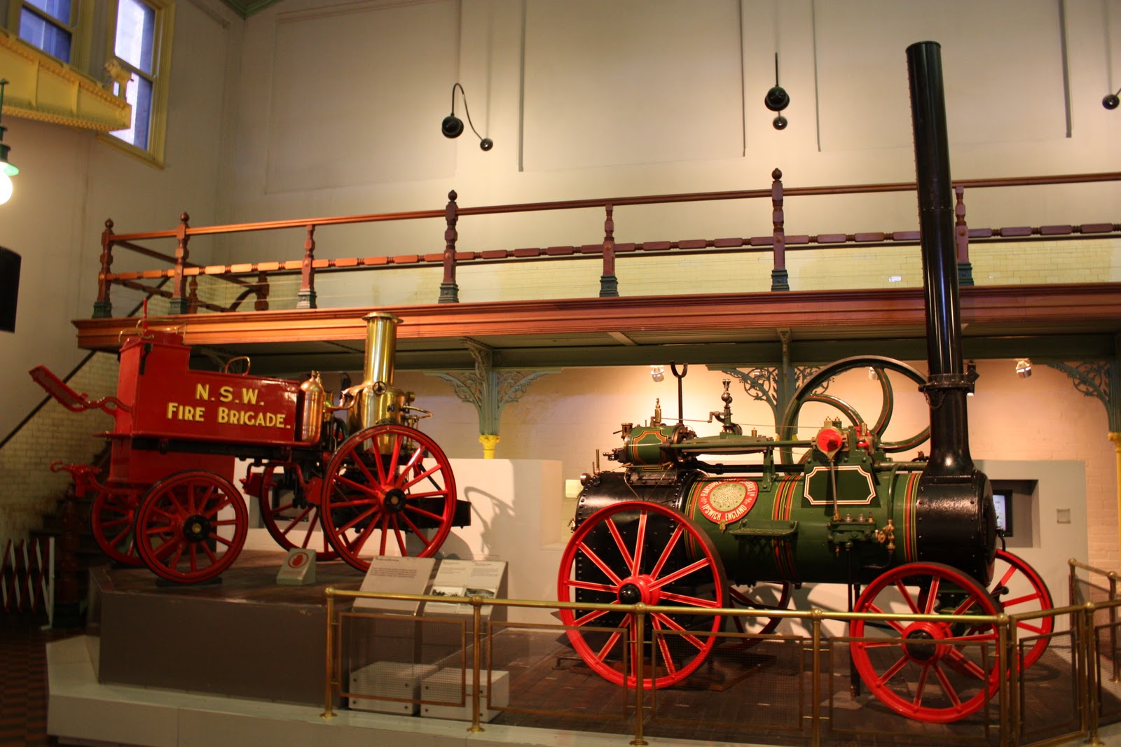 Sydney - City and Suburbs: Ultimo, Powerhouse Museum, fire engines
