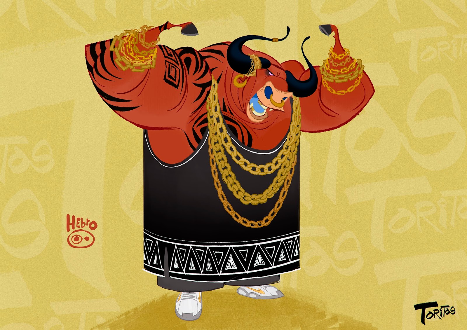 hebro character design: TORITOS