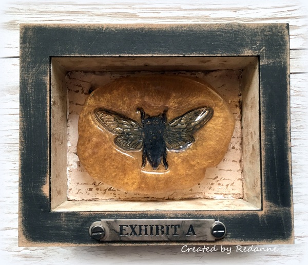 Faux Fossilised Amber by Anne Redfern - That's Crafty!