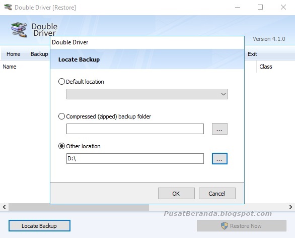 Cara Backup dan Restore Driver Menggunakan Double Driver - Pusat Beranda
