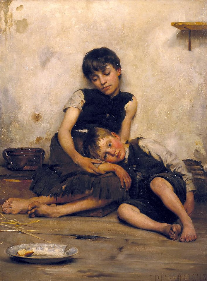 British Paintings: Orphans, 1885