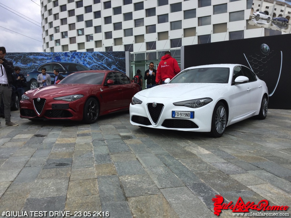 STILE ALFA ROMEO: TEST DRIVE ALFA ROMEO GIULIA - ARESE by FCA HERITAGE ...