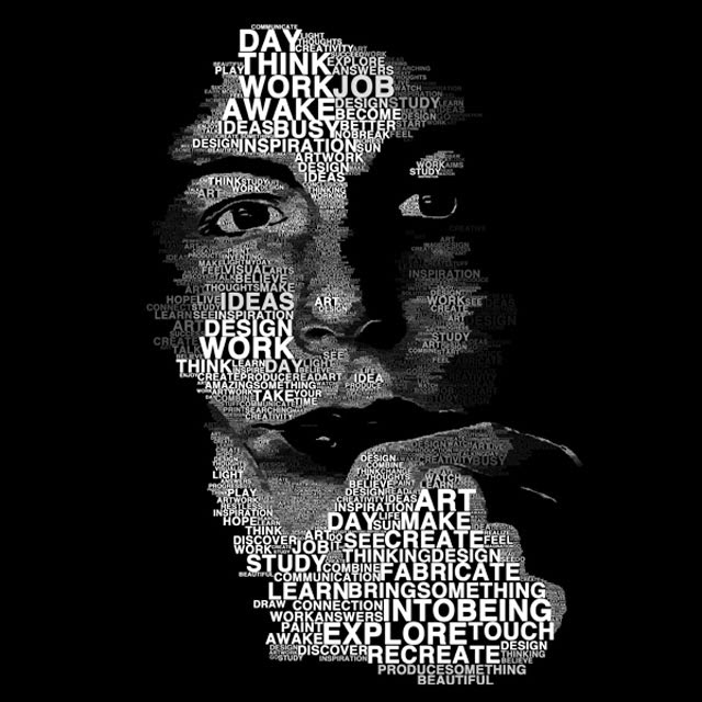 Pinzellades al món: Tipografia al rostre / Tipografia en el rostro ...