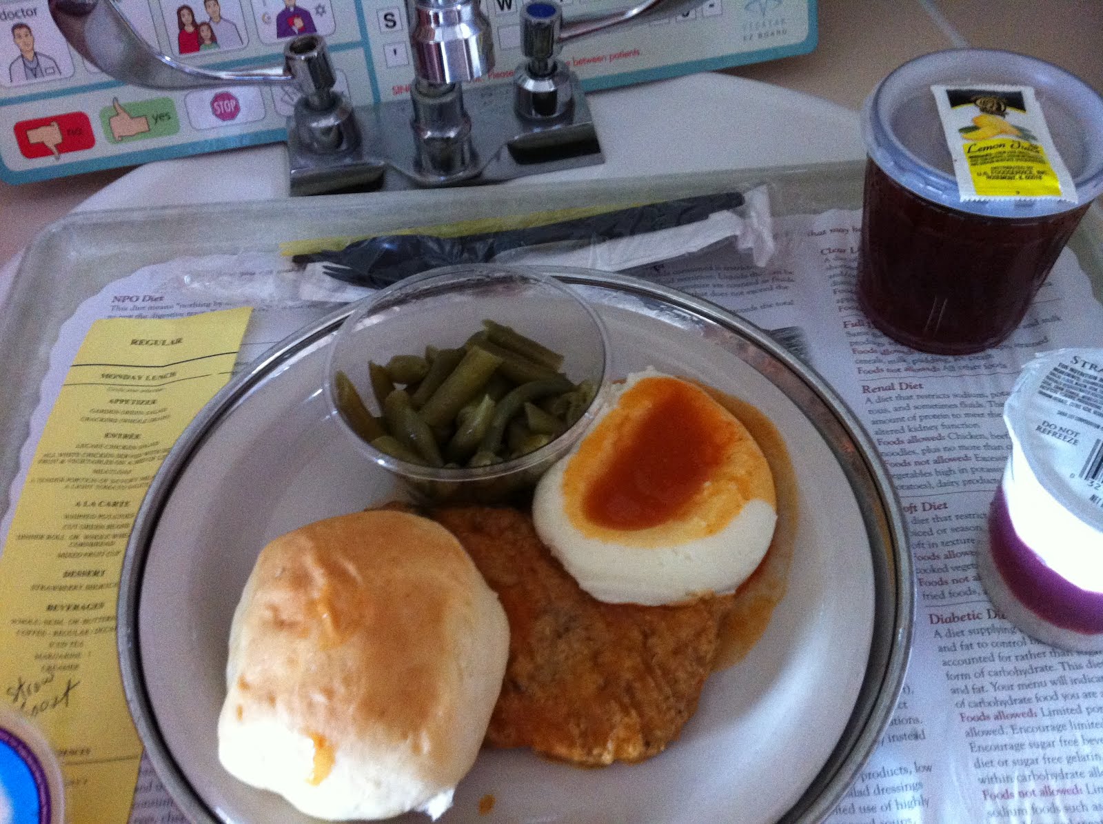 Gross Hospital Food