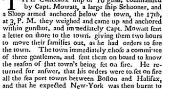 Historical Nerdery: "The Church is Also Burnt but not the Meeting House ...