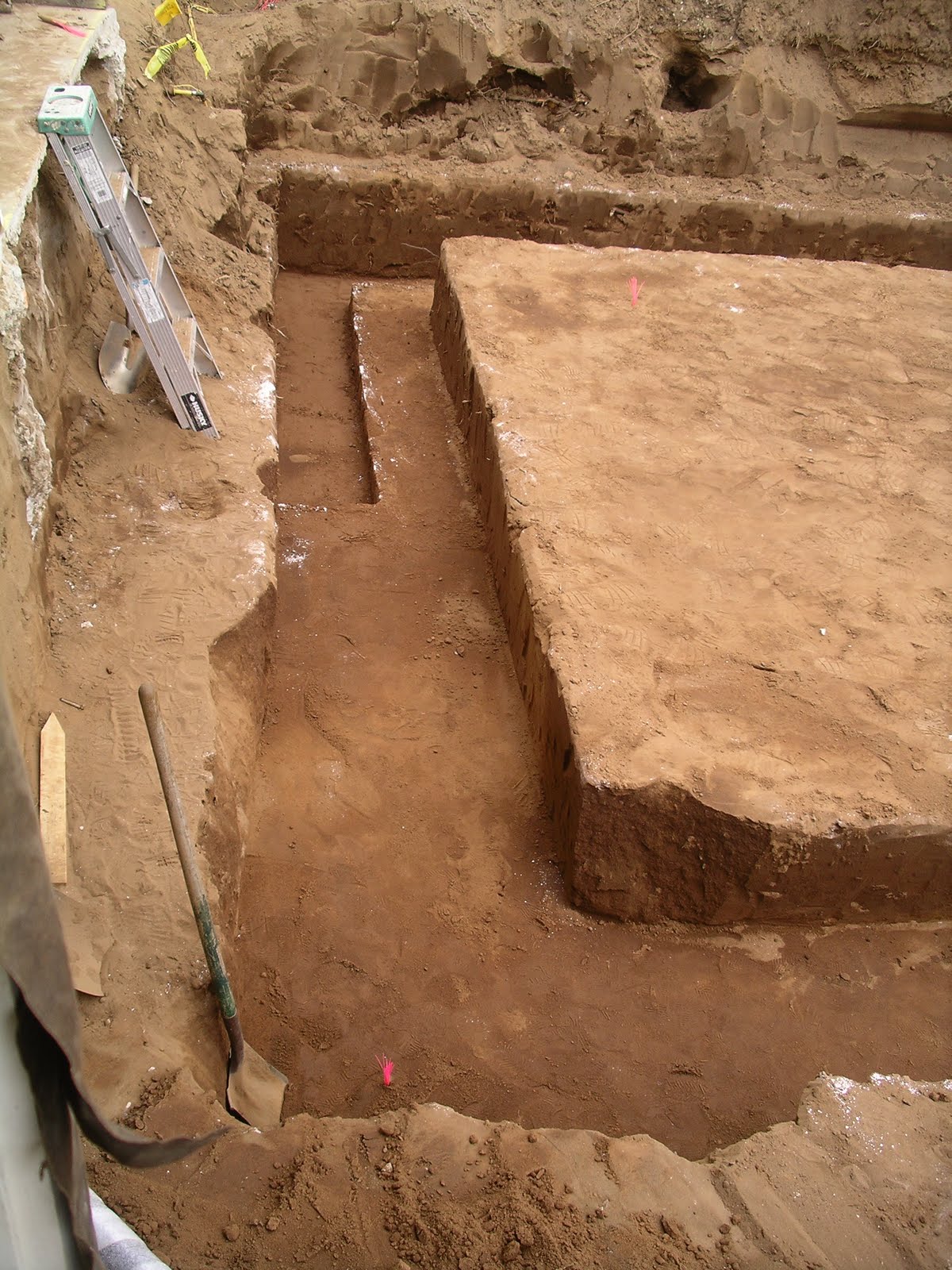 Home Remodeling Step By Step: Step 8 - Digging the Footing