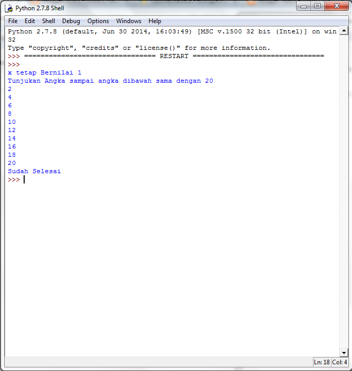 Algoritma Pemrograman Loops Dan Conditional Dalam Python Tutorial 5