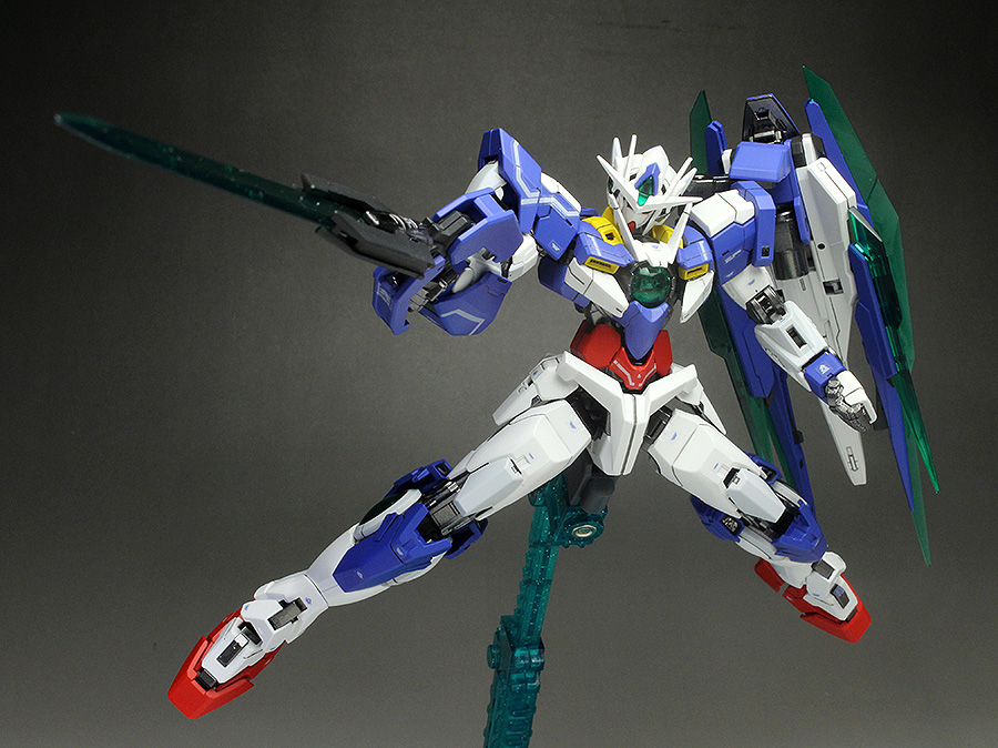 GUNDAM GUY: RG 1/144 GNT-0000 00 Qan[T] - Painted Build