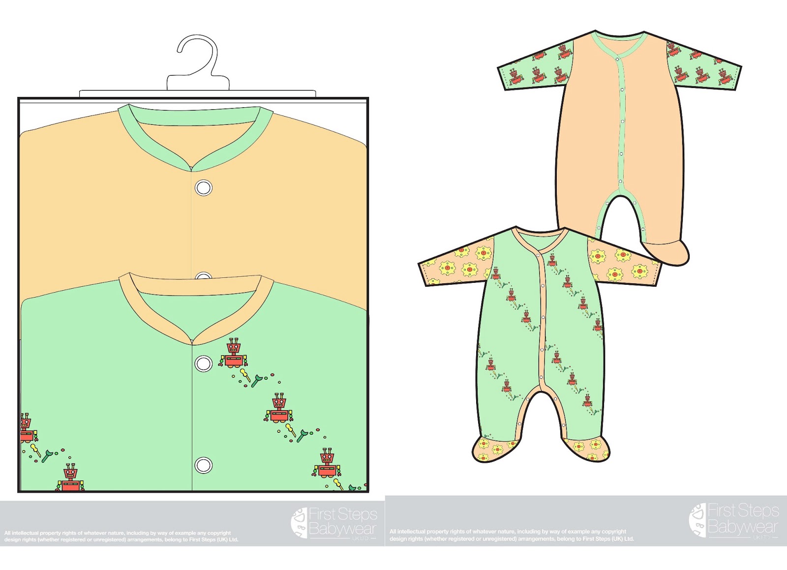 Erika Skinner - Online Portfolio: First steps baby-wear project