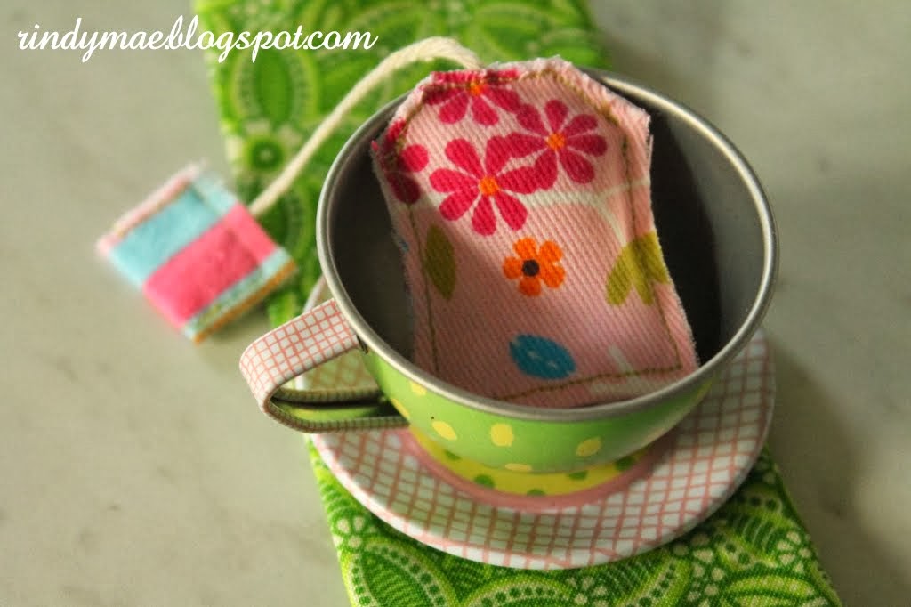 Rindy Mae: Fabric Tea Bags