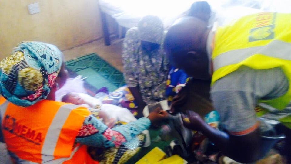 Photos: NEMA welcomes beautiful baby boy at Malkohi IDP camp, Yola
