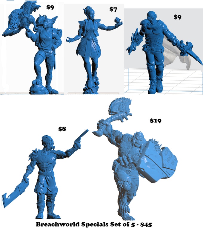 Tabletop Fix: Impact! Miniatures - The Lost KS Mini Project Kickstarter