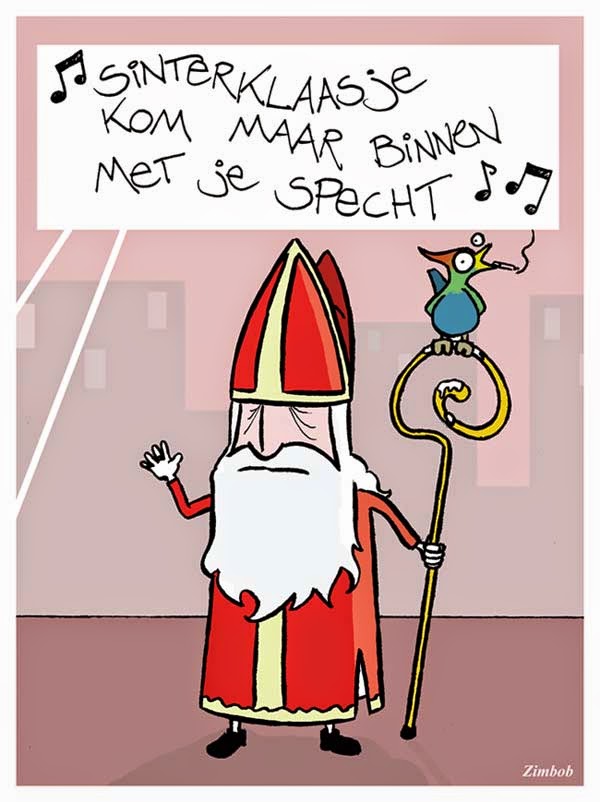 CARTOONS EN ILLUSTRATIES: Cartoon: Sinterklaas en de Pietenkwestie