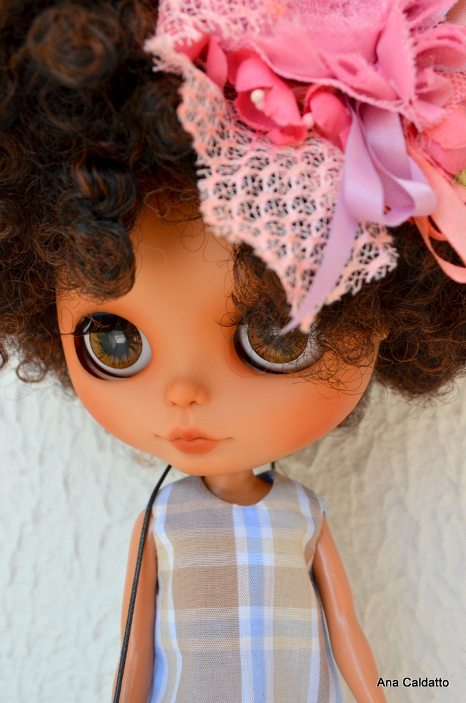 Ana Caldatto : Boneca Blythe Morena customizada