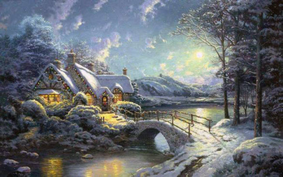 Awesome Christmas Paintings Art: Awesome Christmas Paintings Art