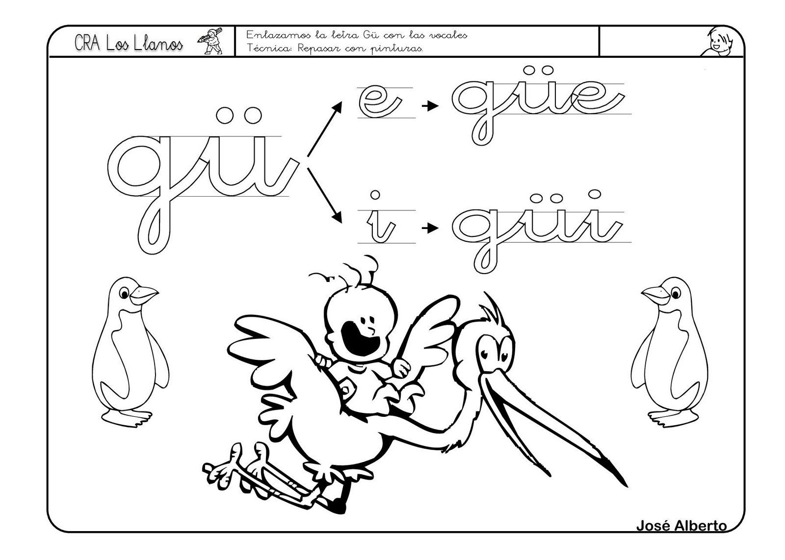 EDUCACIÓN INFANTIL 5 AÑOS: La bibliotecaria G y los sonido güe güi