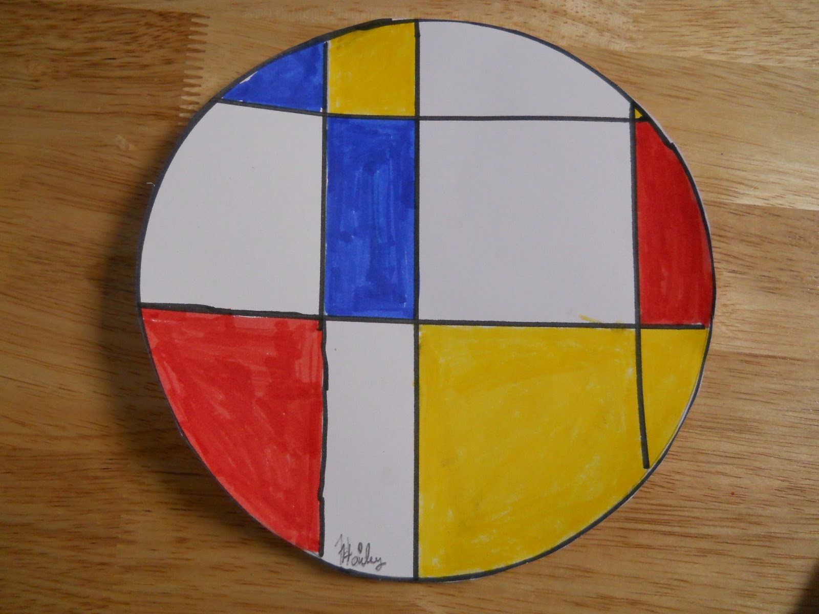 PCCS Art: Piet Mondrian and Lines