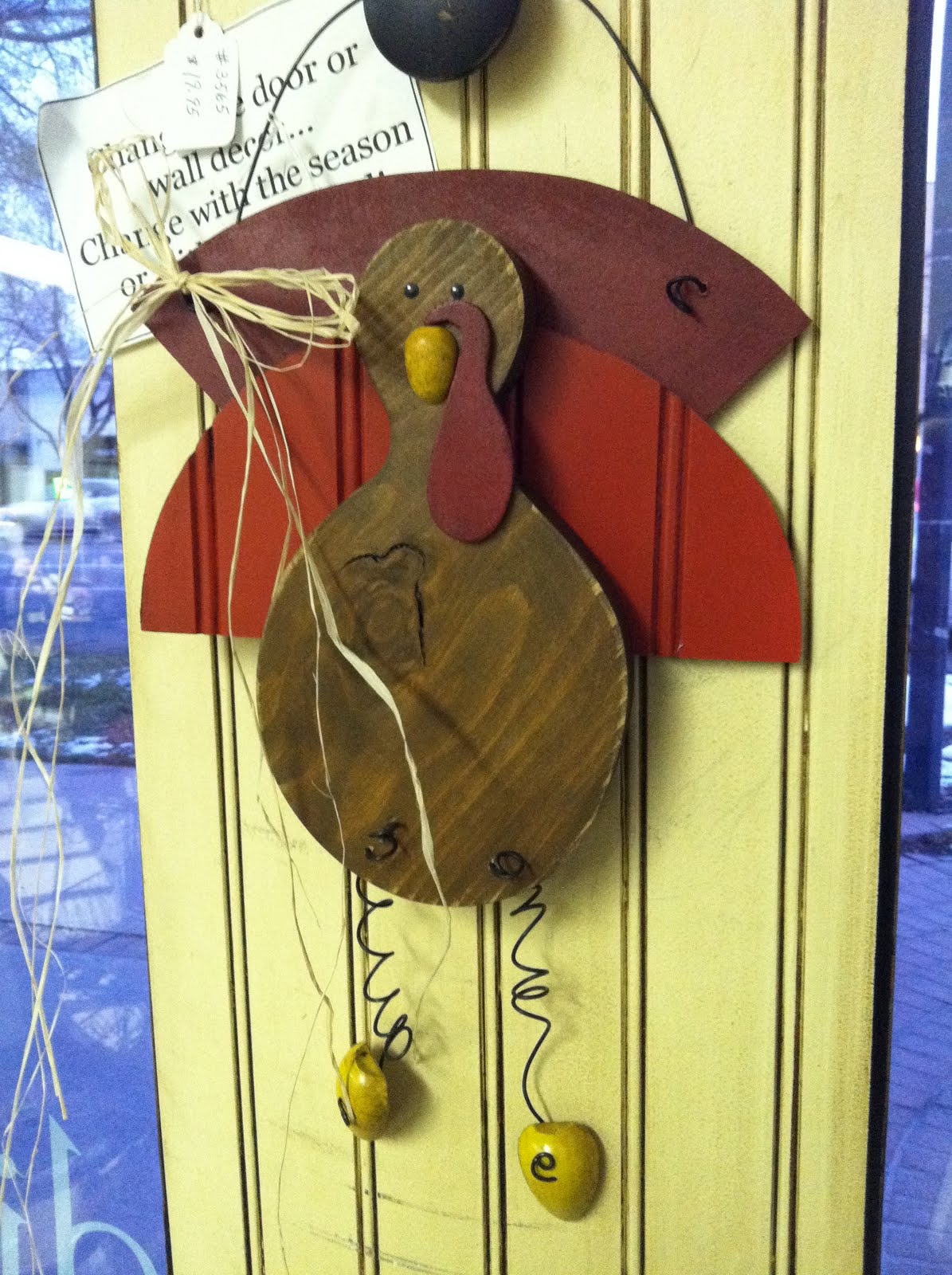 homebodies: Turkey door hang