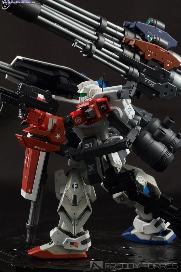 Custom Build: HGBF 1/144 Powered GM Cardigan 'Murica