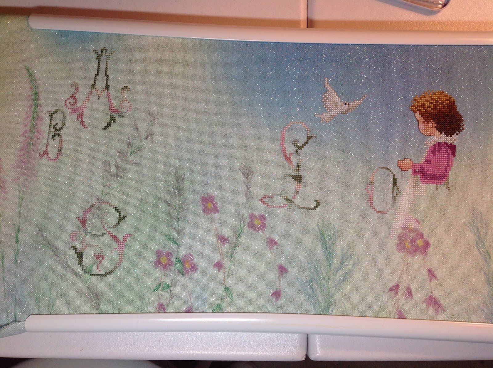 Melanie the WIP Slayer: Enchanted Alphabet progress