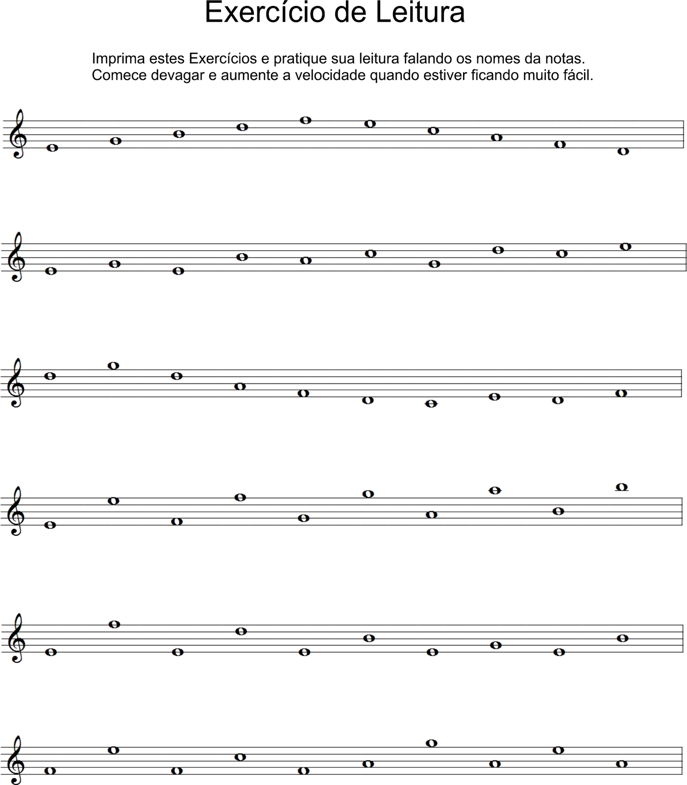 O Violonista: Aula 4 - Introdução a Leitura Musical (Partitura)